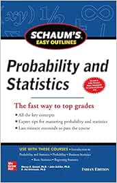 Buy Schaum's Easy Outline Of Probability And Statistics (SCHAUM'S Easy ...