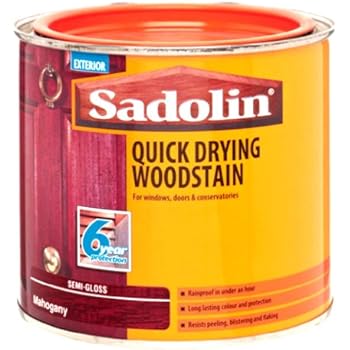 Sadolin 1 Litre Quick Drying Woodstain Mahogany: Amazon.co.uk: DIY & Tools