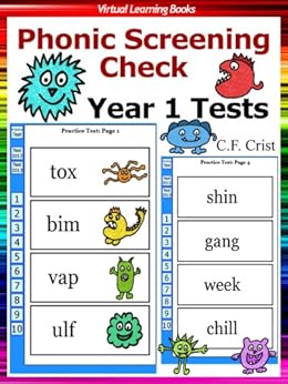 Flash Cards: Phonic Screening Check - Year 1 Tests (Phonic Ebooks ...