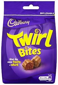 Cadbury Twirl Bites Sharing Bag 145 g (Pack of 5): Amazon.co.uk: Grocery