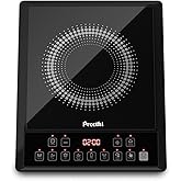 Buy Preethi Indicook IC125 Induction Cooktop, 2100-Watt Electric Stove ...