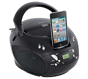 BUSH PORTABLE CD PLAYER BOOMBOX FOR IPOD IPHONE DOCK: Amazon.co.uk ...