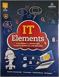 AVARTAN IT Elements Class - VI (Windows 7 and MS Office 2010 with ...