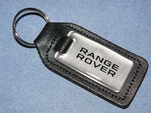 RANGE ROVER Keyring - Genuine English Leather Keyring Keyfob: Amazon.co ...