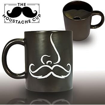 Moustache Guard Mug | Moustache Cup | Moustache/Beard Guard/ Protector ...