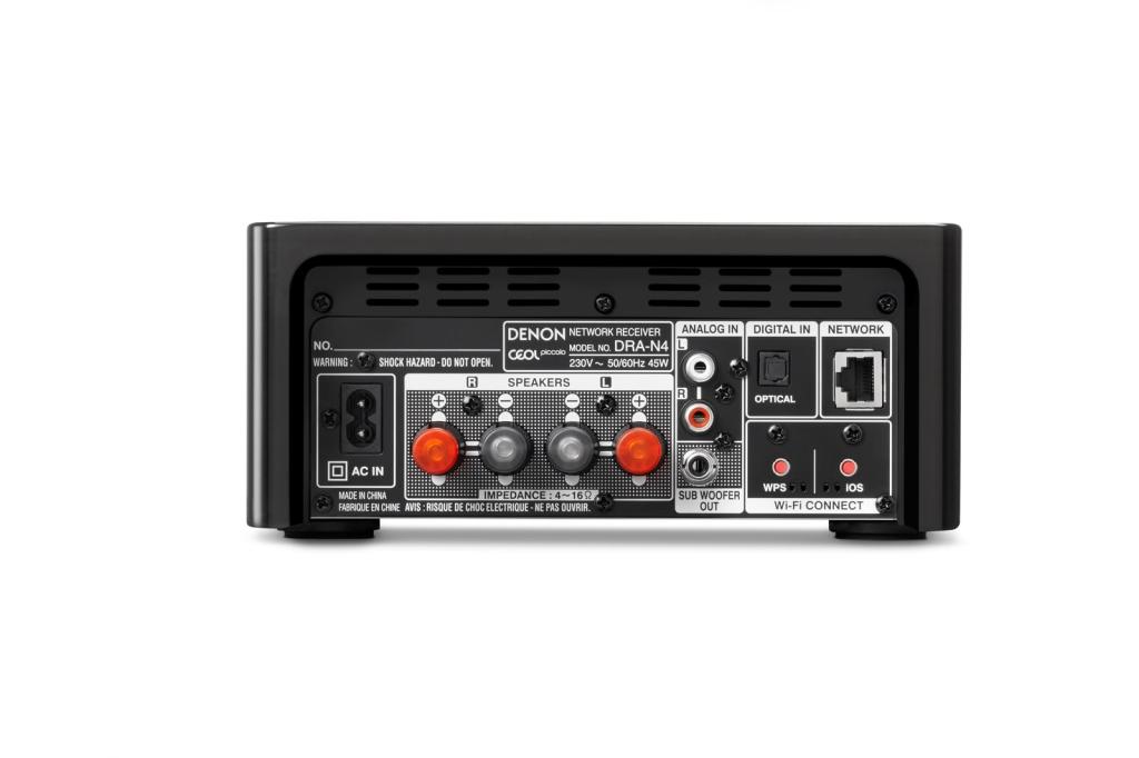 Denon N-4WTE2 CEOL Piccolo Netzwerk-Kompaktanlage (2X 65 Watt ...