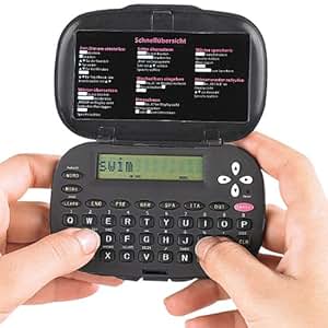 PEARL Pocket Translator: 6 Language Translator for English, French ...