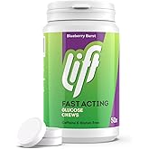 Lift Fast-Acting Glucose Chewable Energy Tablets, Mixed Flavours, 4 ...