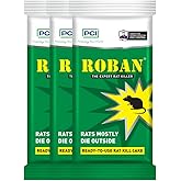 PCI Roban The Rat Killer Cake (Pack of 10) | Kills Rats Outdoors in One ...