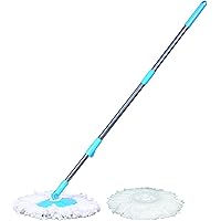 Esquire Elegant 360 Spin Mop Set with Additional Refill (EE2 MB,Blue) : Amazon.in: Home Improvement