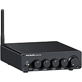 Fosi Audio MC351 2.1 Channel Integrated Amplifier with DAC, Home Audio ...