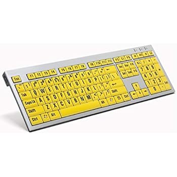 Visually Impaired Keyboard for Special Needs, Blind | XL Large Hi ...