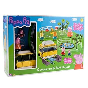 Peppa Pig Campervan & Park Playset: Amazon.co.uk: Toys & Games