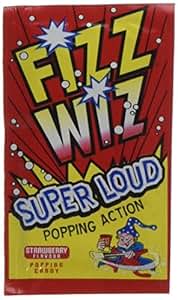 Fizz Wiz Strawberry (Space dust) (Box of 50): Amazon.co.uk: Grocery