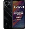 Lava Yuva 4 (Glossy Black, 4 GB RAM, 128 GB Storage)| Bigger 6.56" HD+ ...