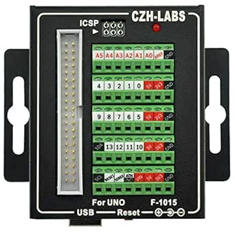 UNO Bornier à vis Module de Breakout avec boîtier en aluminium, pour ...