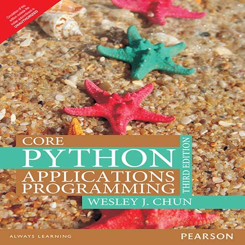 Buy Core Python Application Programming Book Online At Low Prices In India Core Python