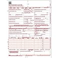 (Pack of 500) CMS 1500 Forms, HCFA 1500 Forms, Health Insurance Claim ...