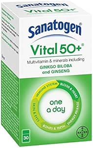 Sanatogen Vital 50 + Multi Vitamin 30 per pack : Amazon.co.uk: Health ...
