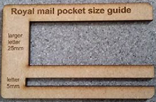 Buy ROYAL MAIL SIZE GUIDE POST OFFICE LARGE LETTER TEMPLATE BRAND NEW ...
