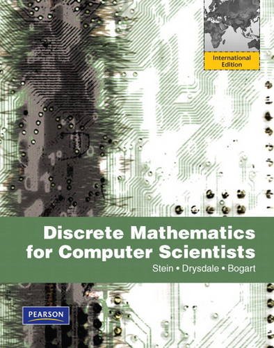 Amazon fr Discrete Mathematics For Computer Scientists International 
