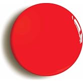 PLAIN YELLOW BADGE BUTTON PIN (Size is 1inch/25mm diameter) : Amazon.co ...
