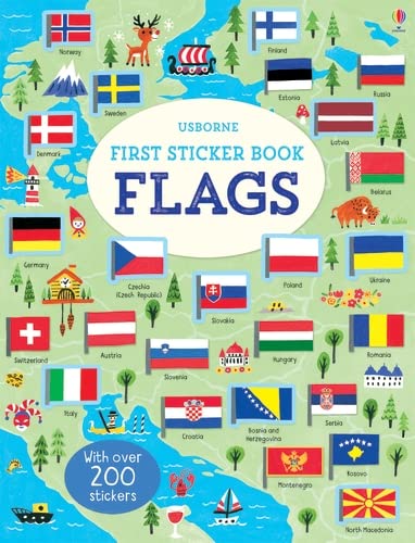 First Sticker Book Flags (First Sticker Books) (First Sticker Books ...