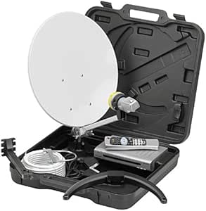 Ross 22300CA-R Portable Satellite Kit with SD Free to Air Satellite TV ...