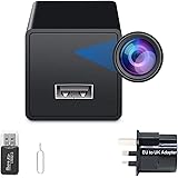 Jiyibidi Mini Spy Camera USB Charger, 1080P Wall Charger Adapter Hidden ...