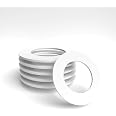Round Downlight/Spotlight Surround/Bezel Repair Ring MATT White (90mm ...