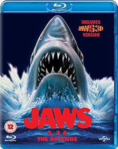 Jaws Box Set Jaws 2/Jaws 3/Jaws: The Revenge Blu-ray UK-Import, Sprache ...