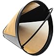 OUNONA Kaffeefilter Edelstahl wiederverwendbarer Tasse Filter Mesh Korb ...