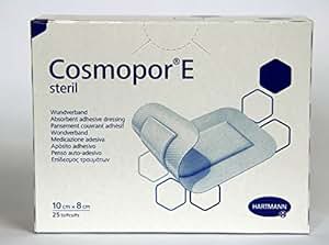 Cosmopore E Wundverband Vlies 10 x 8 cm steril 25 Stk.: Amazon.de: Baumarkt
