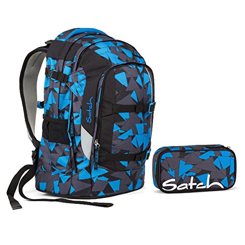 Satch Pack by Ergobag - 2tlg. Set Schulrucksack (+SchlamperBox Etui ...