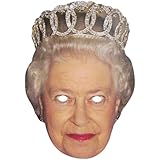 Full Face Rubber Queen Elizabeth Mask - Deluxe Quality: Amazon.co.uk ...