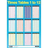 Times Table Wall Chart (Wall Charts): Amazon.co.uk: 9781859971147: Books