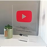 Generic Customizable Youtube YT Play Button/Playbutton for Creators ...