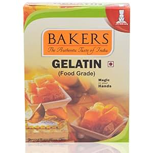 Bakers Food Grade Gelatin, 50g - Pack of 3: Amazon.in: Grocery ...