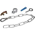 GAS COOKER STABILITY SAFETY CHAIN KIT WITH FITTINGS AND BRACKET ...