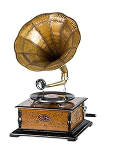 Nostalgic gramophone, gramophone records, gramophone, horn gramophone ...