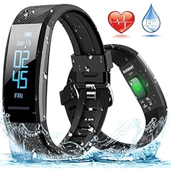 FullLove Damen Fitness Tracker Elegant Schmal - Schrittzähler mit ...