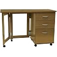WATSONS FLIPP - 3 Drawer Folding Office Storage Filing Desk/Workstation ...