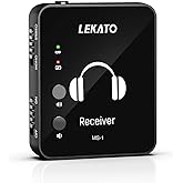 LEKATO MS-1 Wireless in-Ear Monitor System Transmitter and Beltpack ...