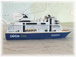 Schiffsmodell Color Fantasy Color Line Cruises : Amazon.de: Spielzeug