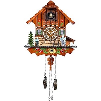 Cuckoo Clock: Wood Craft Assembly Wooden Construction Clock Kit: Amazon.co.uk: Toys & Games