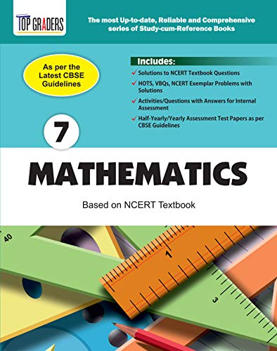 Buy Top Graders CBSE Class 7 Maths Study Guide and Reference Book Based ...