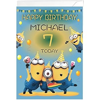 Minions Movie MM021 Greeting Card: Amazon.co.uk: Office Products