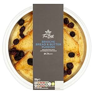 Morrisons The Best Brioche Bread & Butter Pudding, 535 g: Amazon.co.uk ...