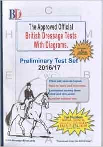 Official Laminated British Dressage Tests with Diagrams: Preliminary ...
