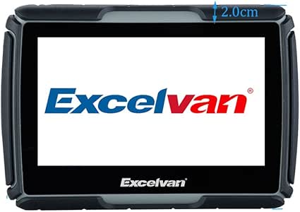 Excelvan Car Sat Nav Motorcycle GPS Navigation 8GB 4.3 Inch Touch ...